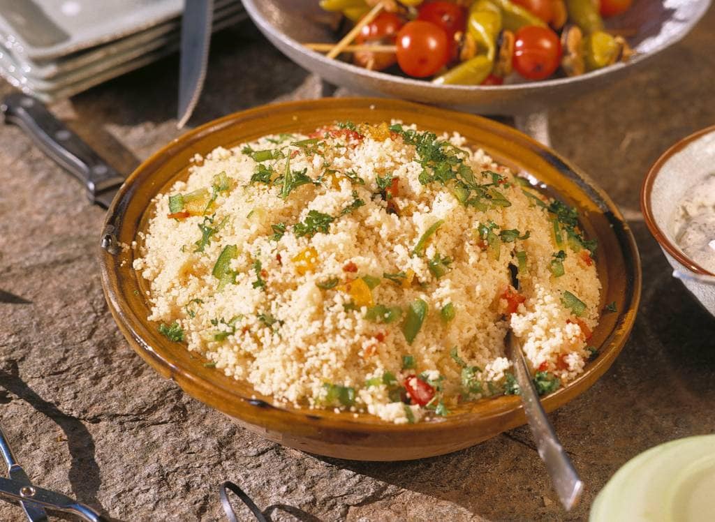 Couscoussalade met kip en peterselie recept - Allerhande | Albert Heijn