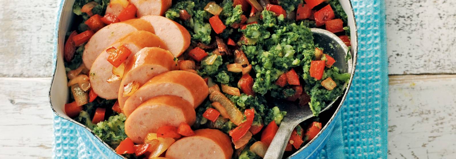 Boerenkoolstamppot met rode paprika recept - Allerhande | Albert Heijn