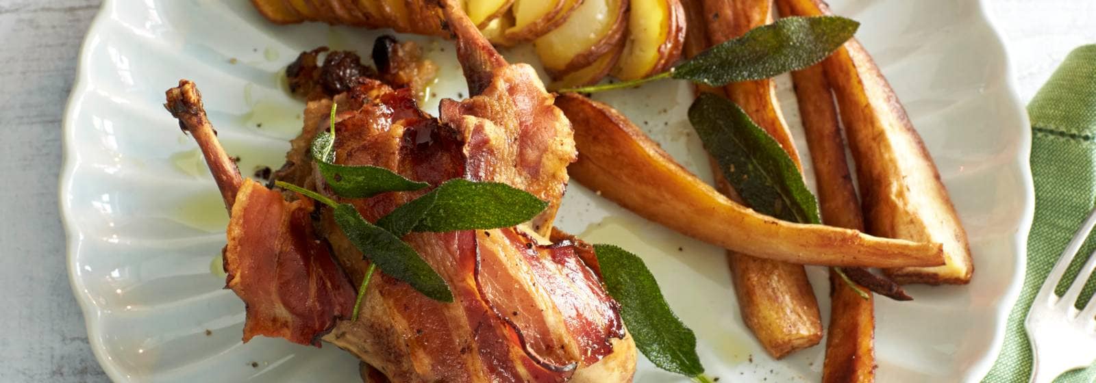 Gevulde patrijs. recept - Allerhande | Albert Heijn