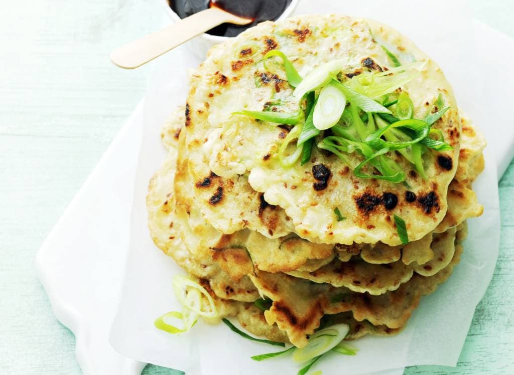 Bosui-pannenkoekjes recept - Allerhande | Albert Heijn