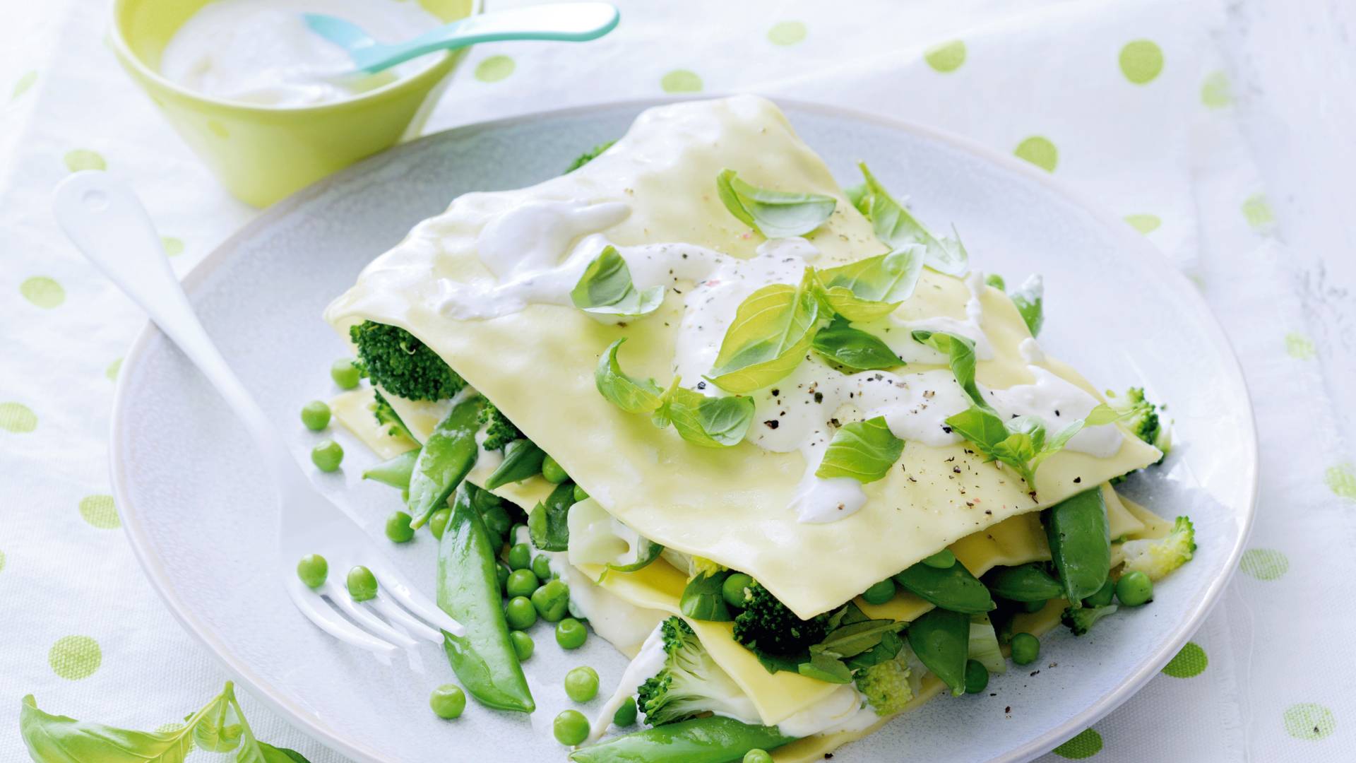 Open lasagne met groene groenten. recept - Allerhande | Albert Heijn