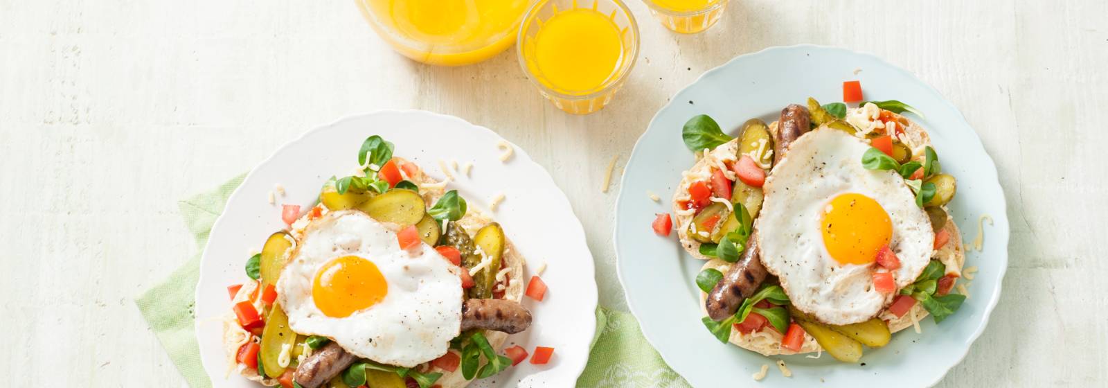 Breakfast-hotdog. recept - Allerhande | Albert Heijn België
