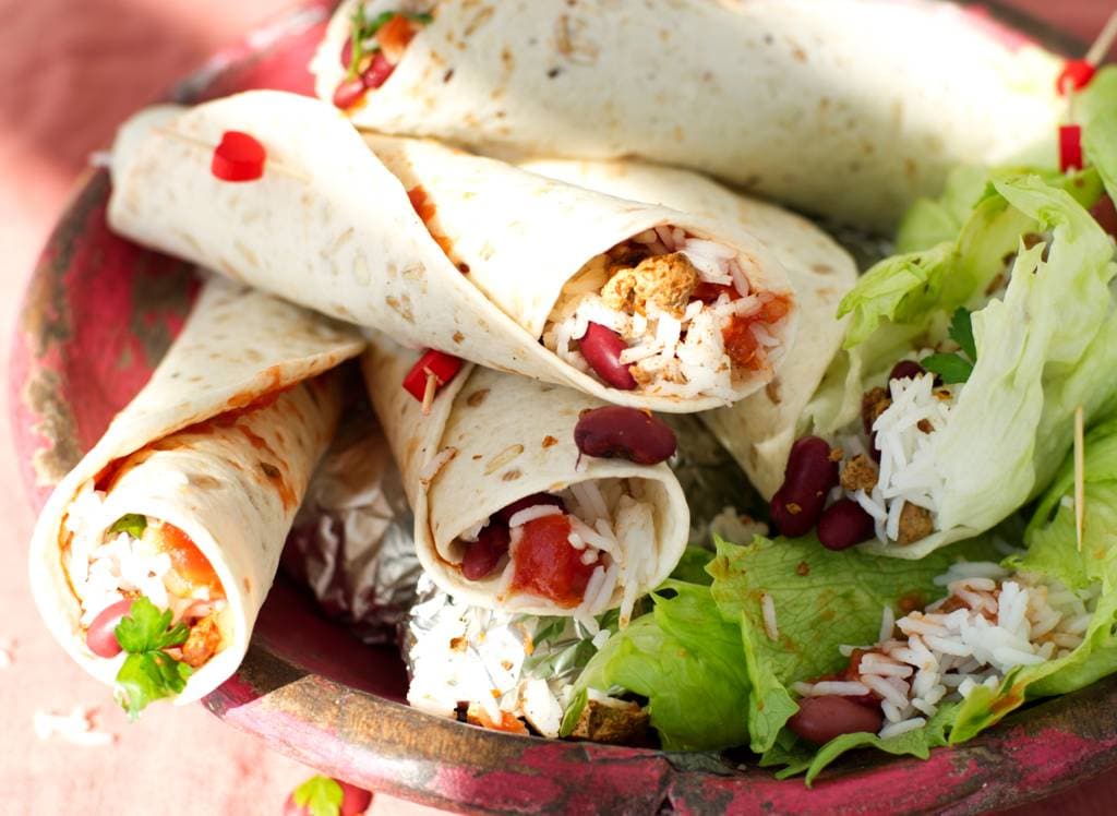 mexicaanse wraps met kip en mais recept - Allerhande | Albert Heijn België