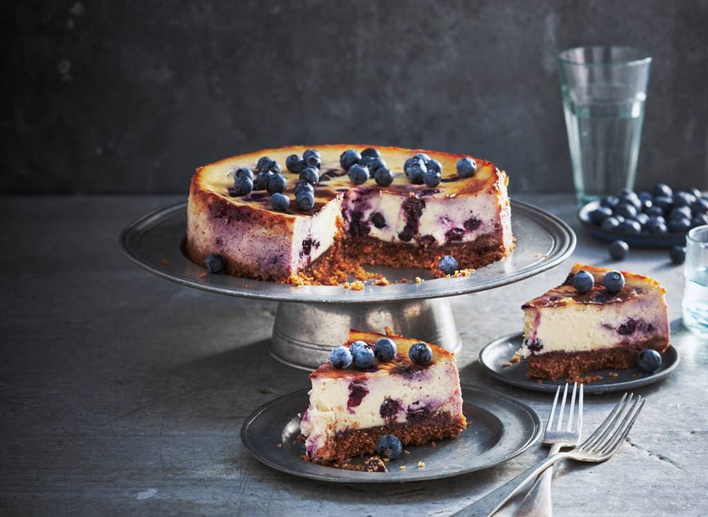 Blueberry cheesecake recept - Allerhande | Albert Heijn
