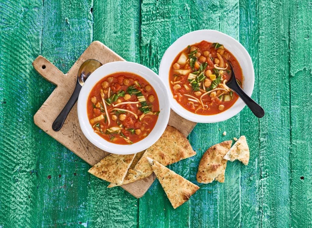 Maaltijdsoep met kikkererwten recept - Allerhande | Albert Heijn