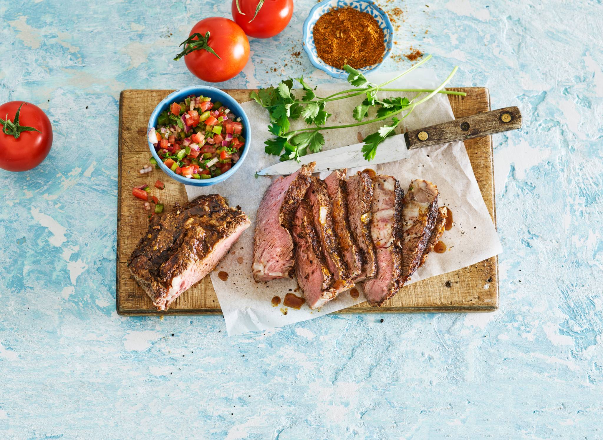 Tomahawk-steak met Braziliaanse salsa recept - Allerhande | Albert Heijn