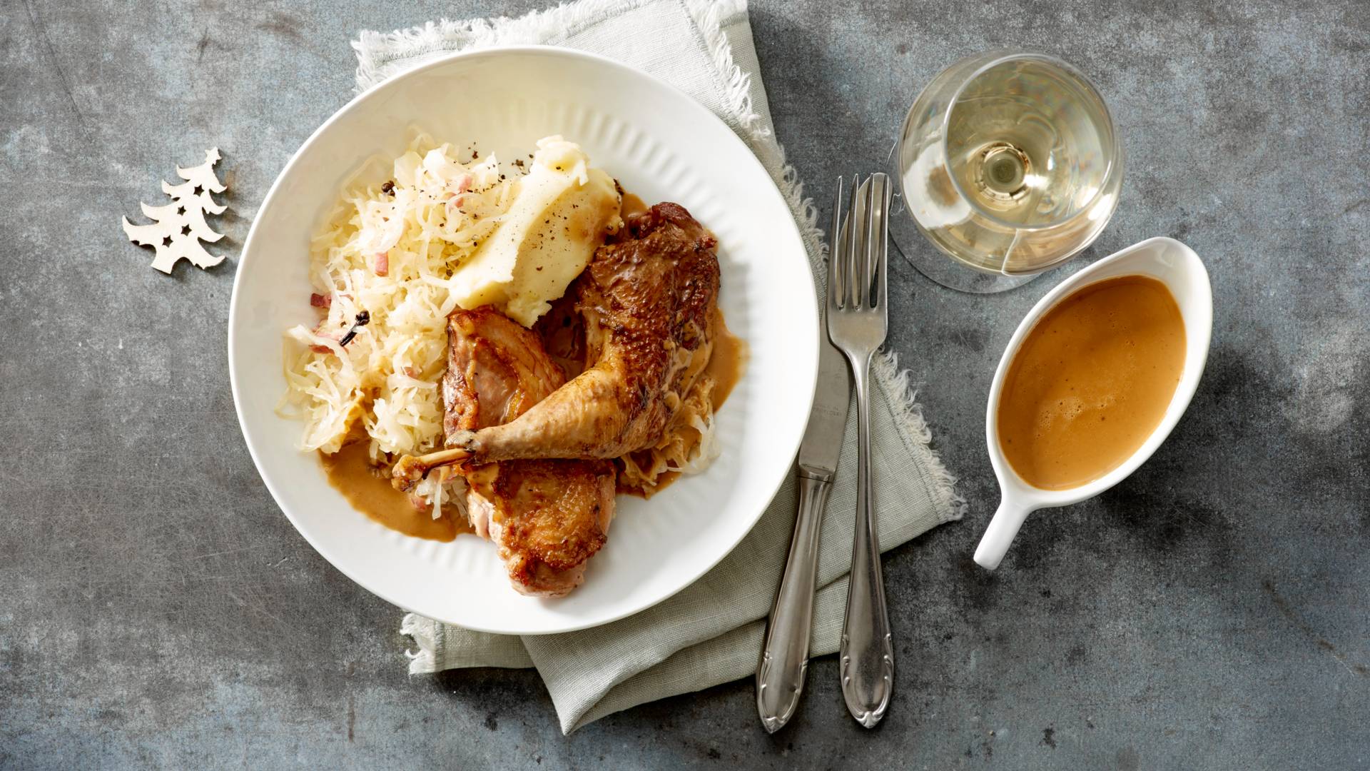 Fazant met zuurkool recept - Allerhande | Albert Heijn