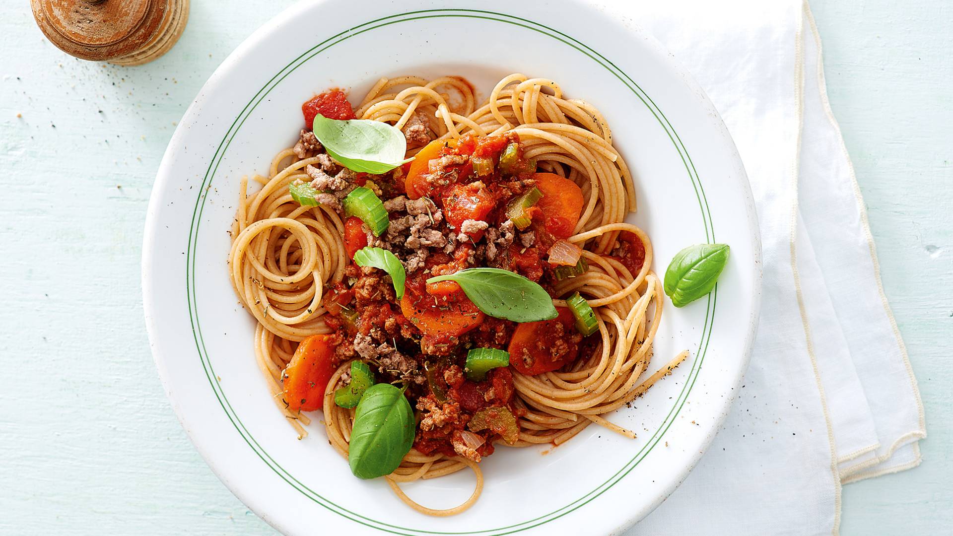 Gezonde spaghetti bolognese recept - Allerhande | Albert Heijn