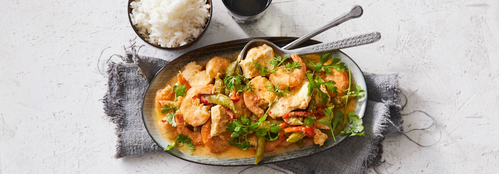 Viscurry met zelfgemaakte currypasta recept - Allerhande | Albert Heijn