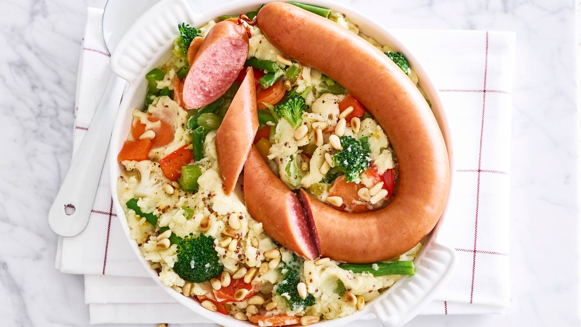 Hollands stamppotje met rookworst recept - Allerhande | Albert Heijn België