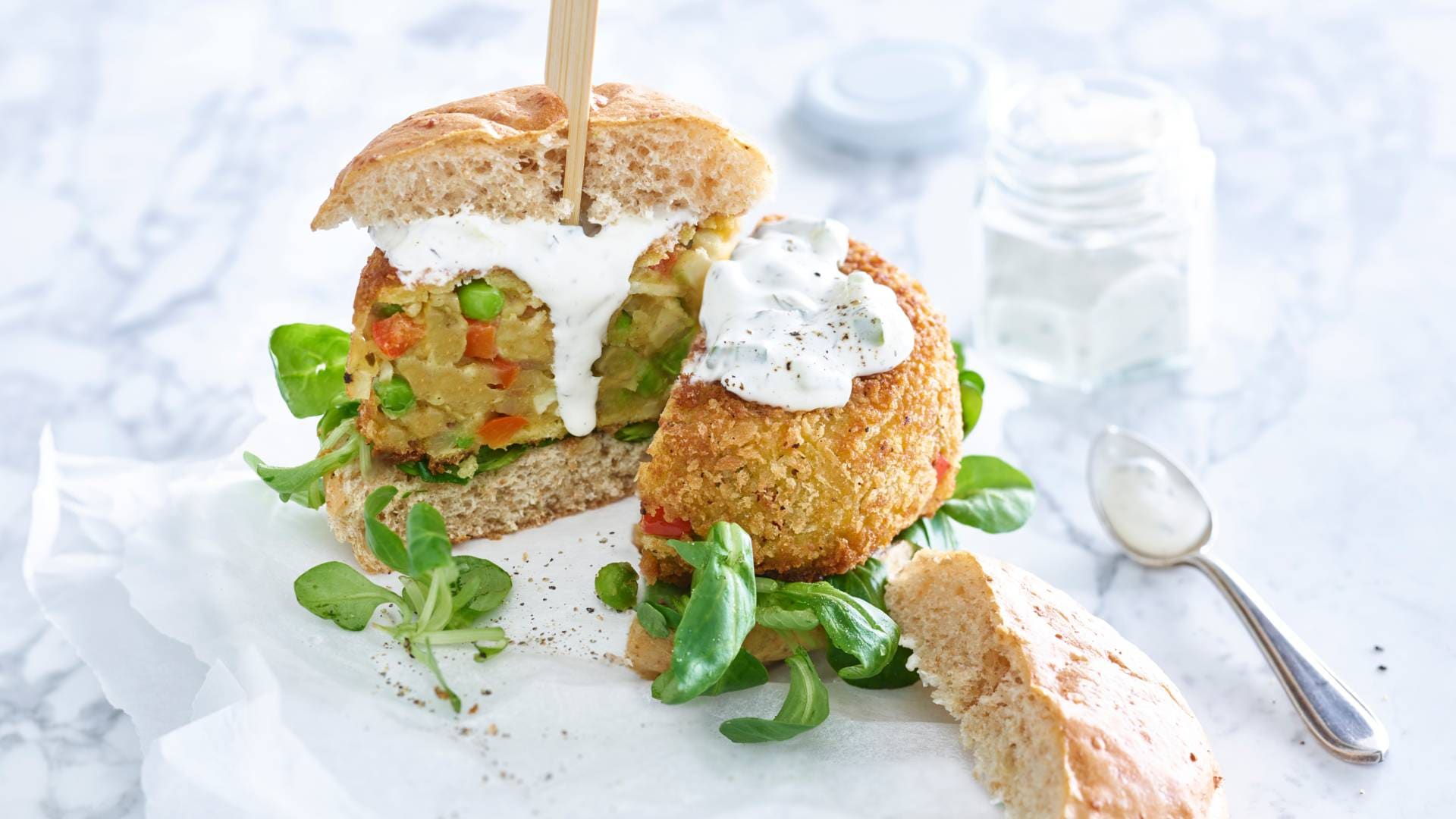 Groenteburgers recept - Allerhande | Albert Heijn