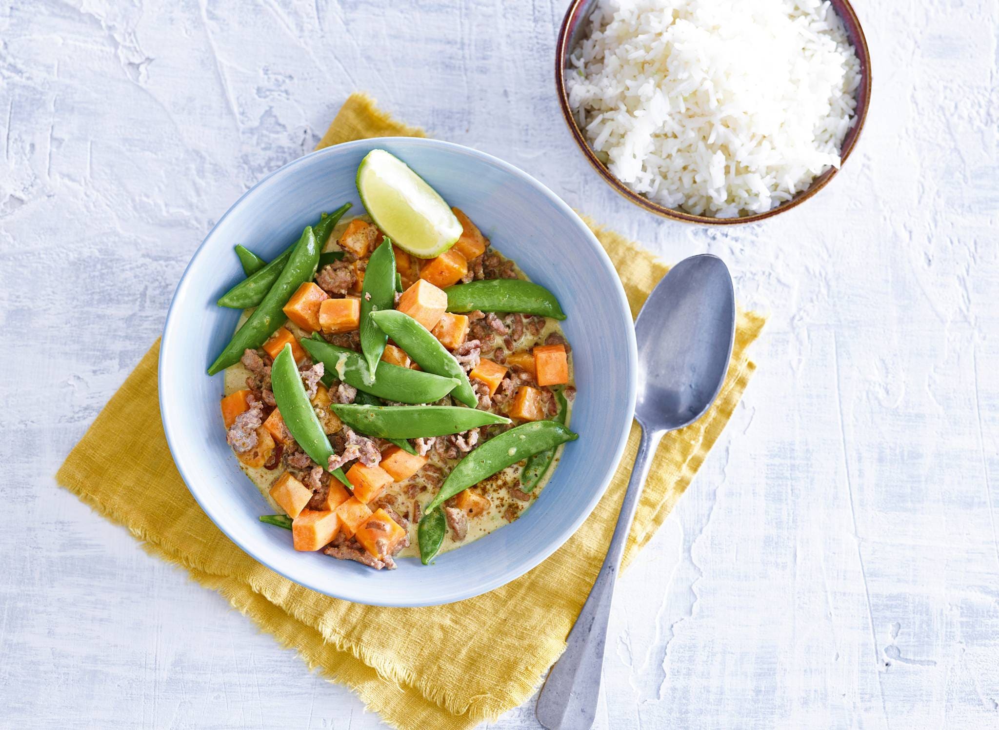 Lichtpittige groene curry met gehakt recept - Allerhande | Albert Heijn