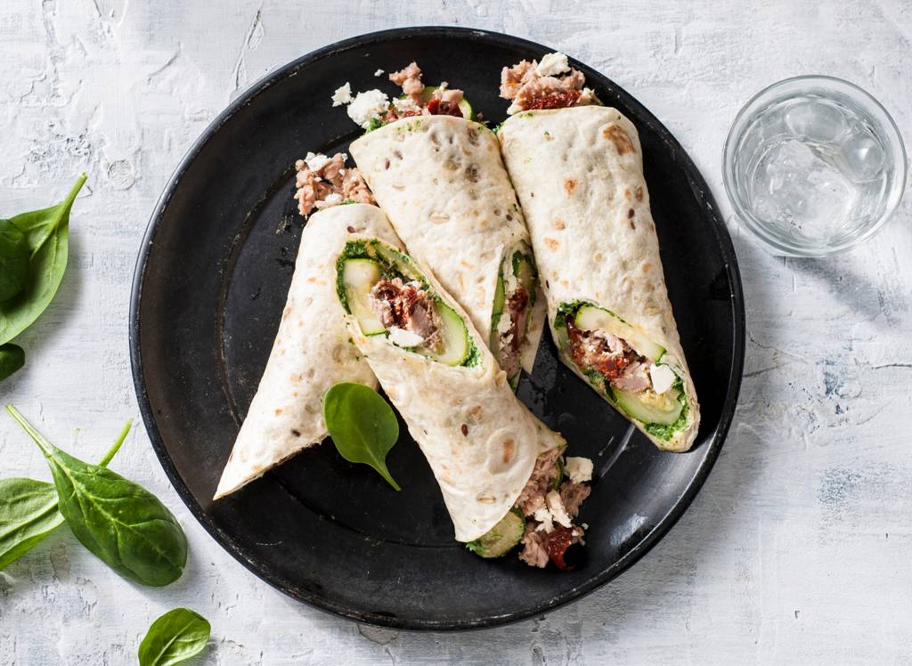 Tunamelt-wraps recept - Allerhande | Albert Heijn België