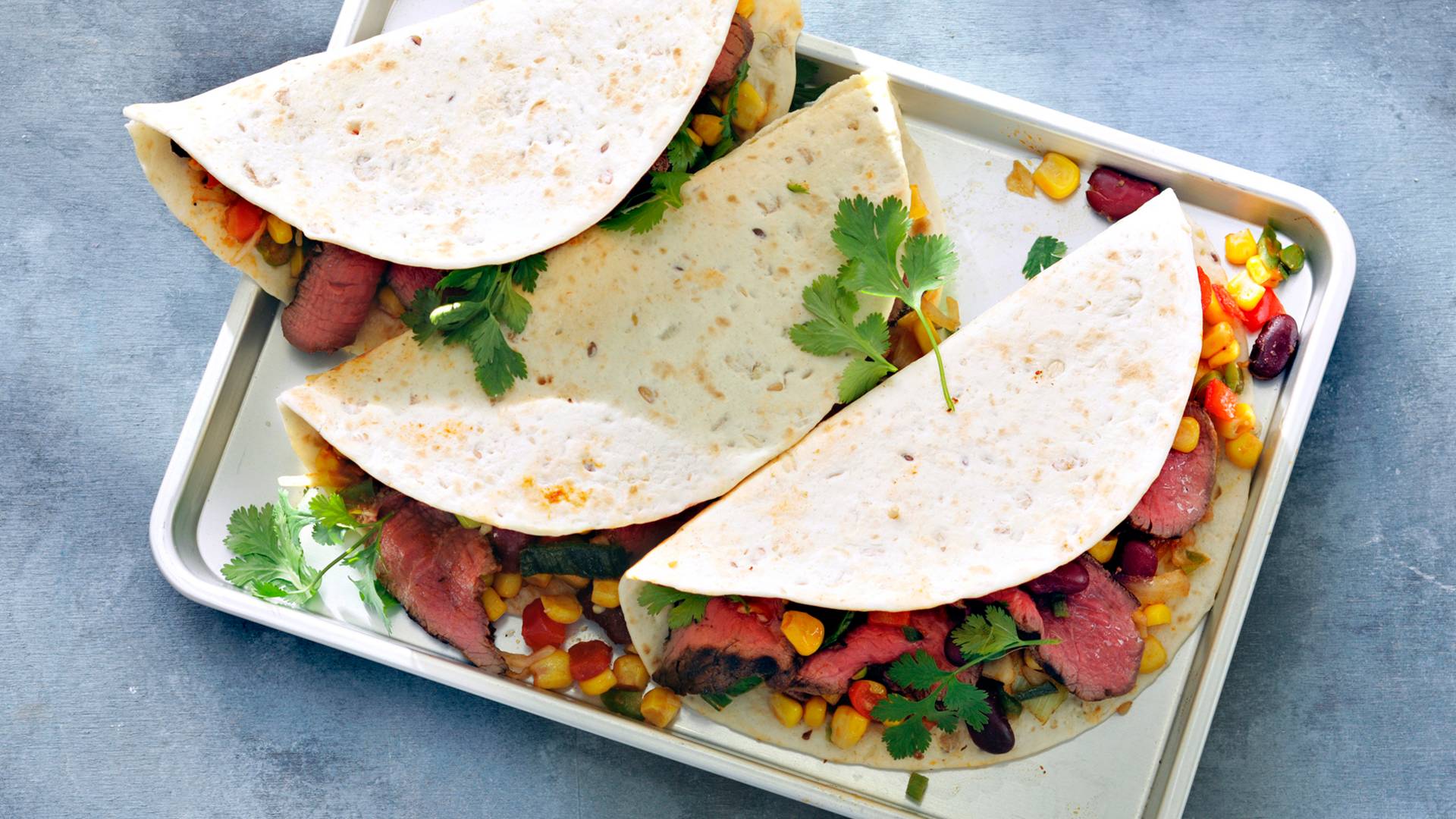 Mexicaanse wraps met groente en gegrilde biefstuk recept - Allerhande ...