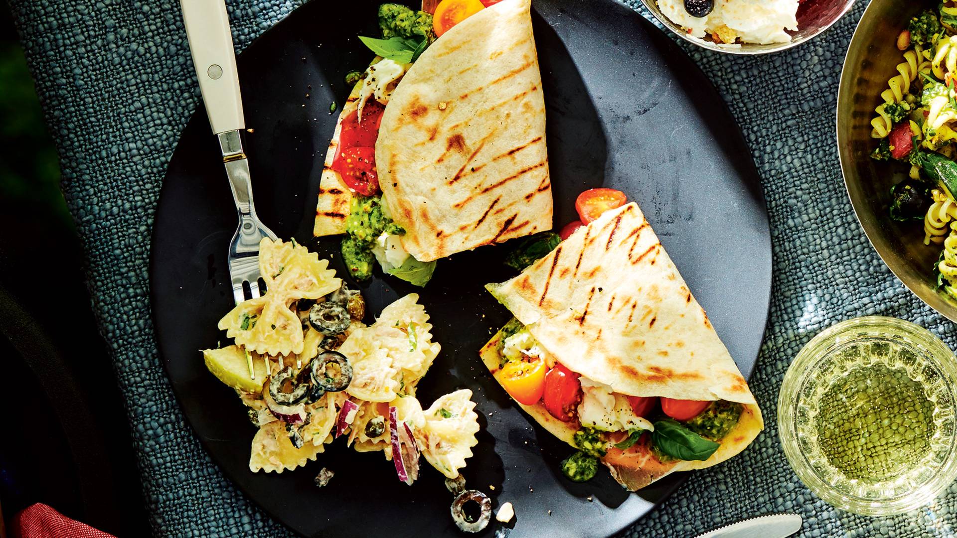 Piadina met parmaham & mozzarella recept - Allerhande | Albert Heijn België