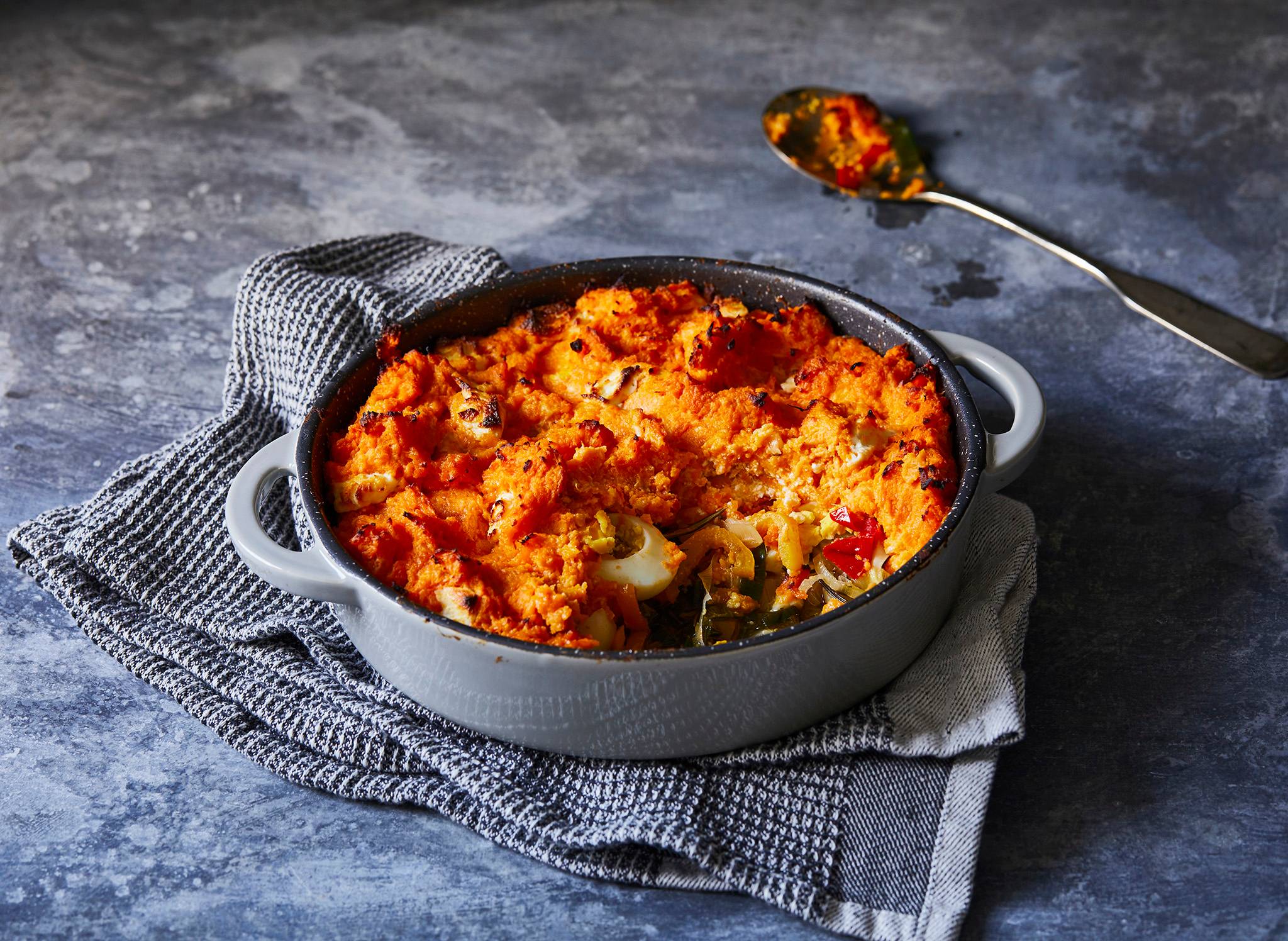 Preischotel met zoete-aardappelpuree recept - Allerhande | Albert Heijn