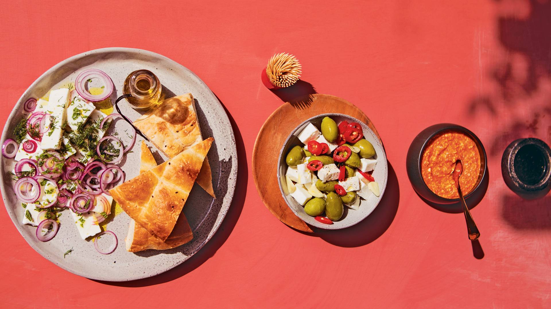 Mezze met feta recept - Allerhande | Albert Heijn