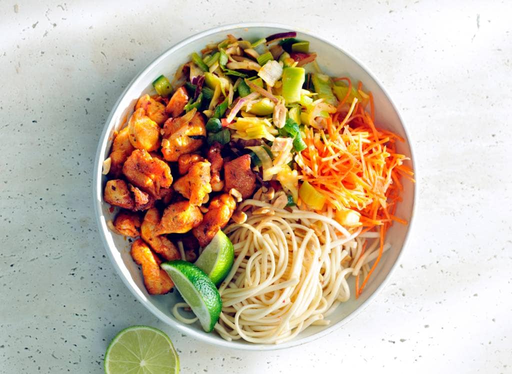 Pittige kipspiesjes recept - Allerhande | Albert Heijn