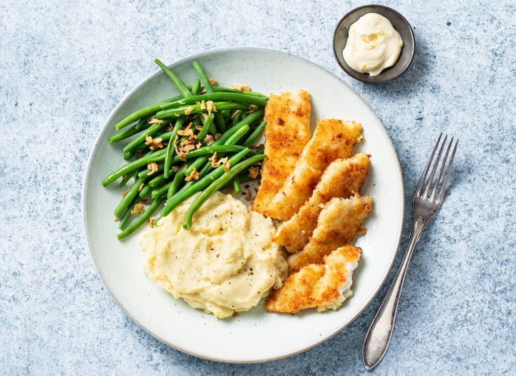 Homemade vissticks met boontjes & citroenmayo recept - Allerhande ...