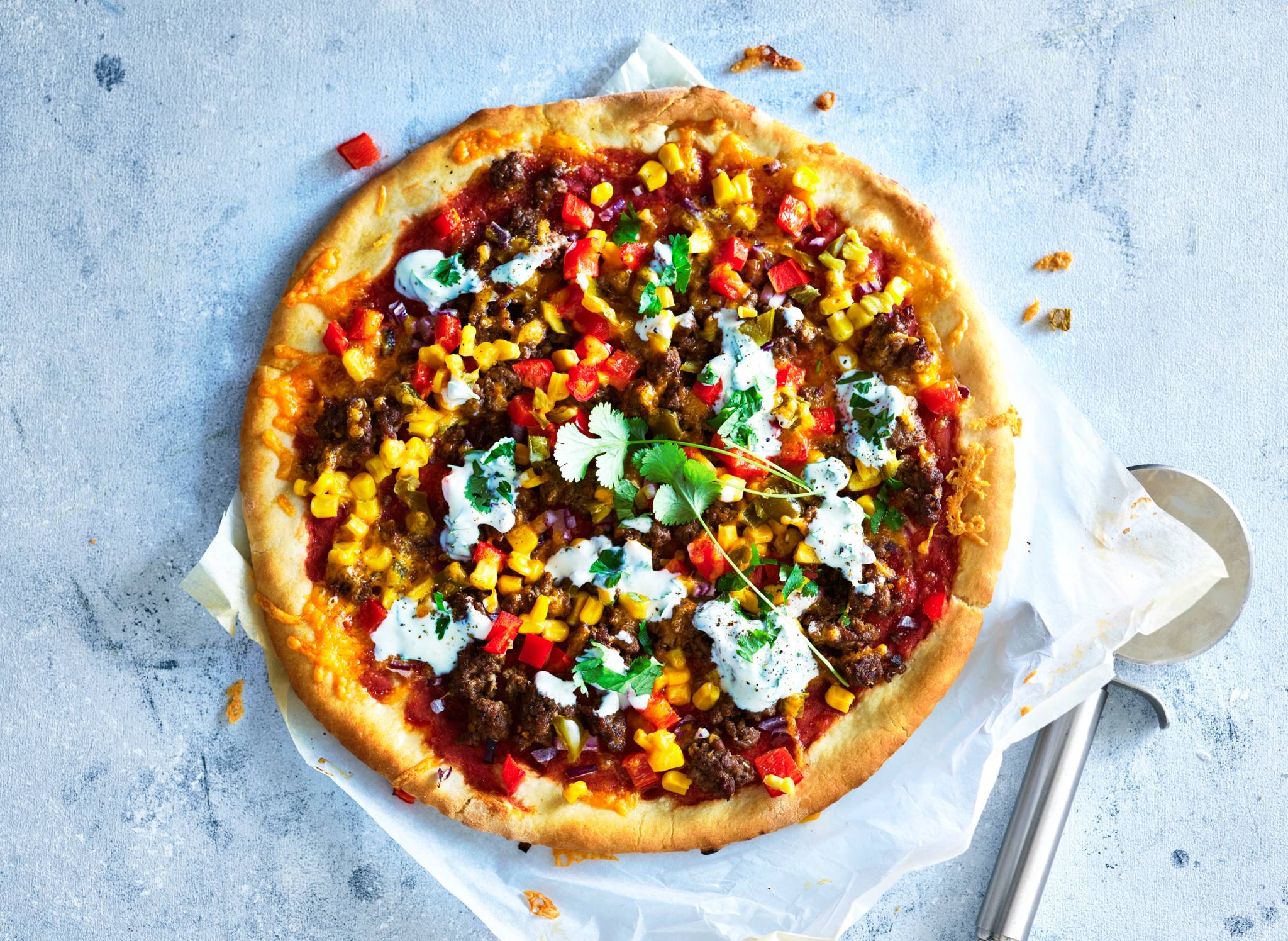 Mexicaanse pizza recept - Allerhande | Albert Heijn België