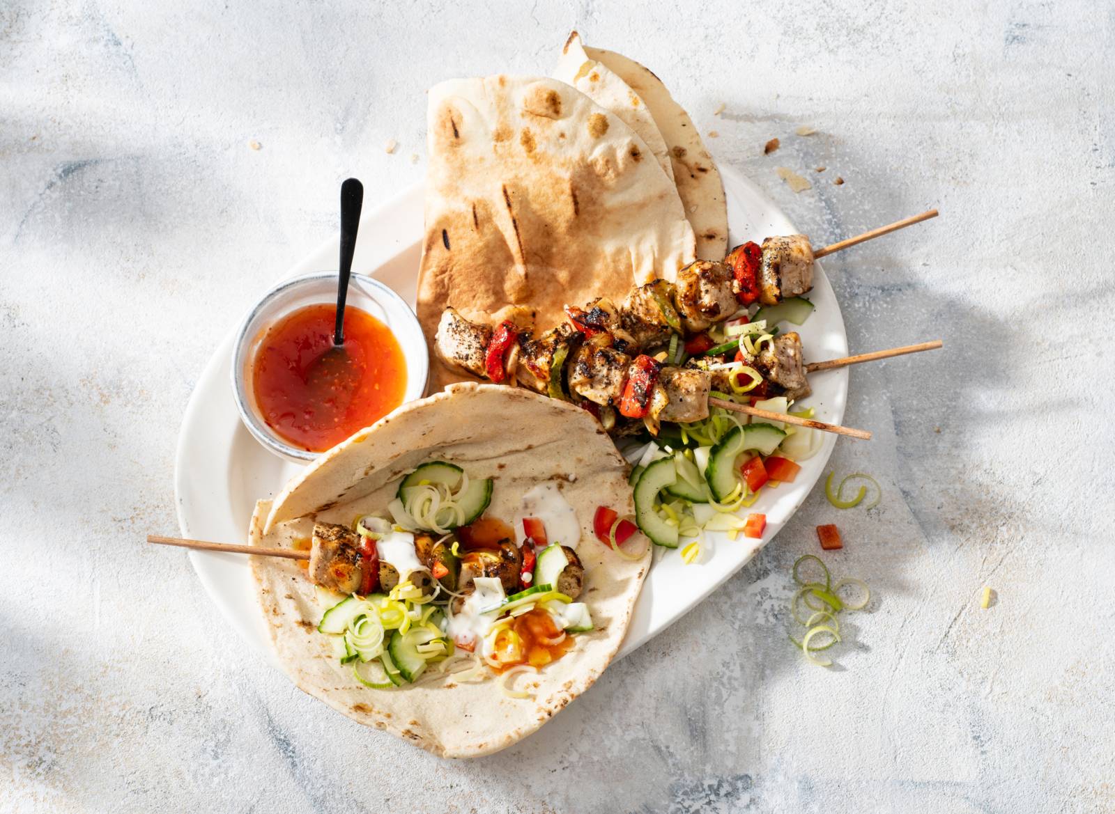 BBQ-spies recepten: van kipspiesen tot zalmspiesen | Allerhande