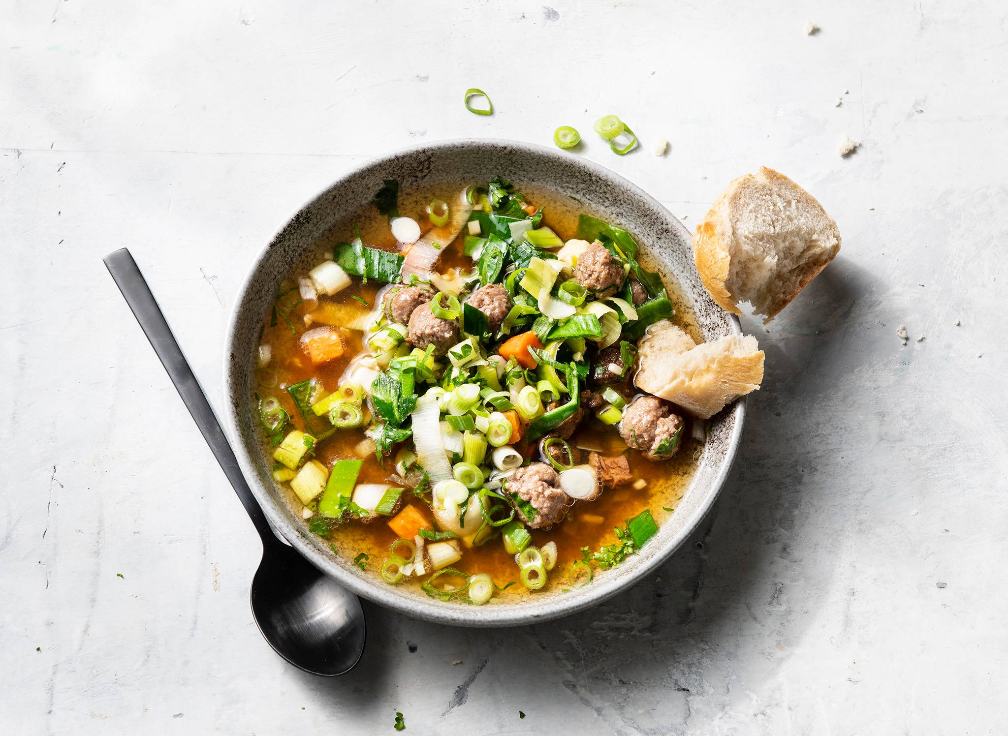 Klassieke groentesoep recept - Allerhande | Albert Heijn