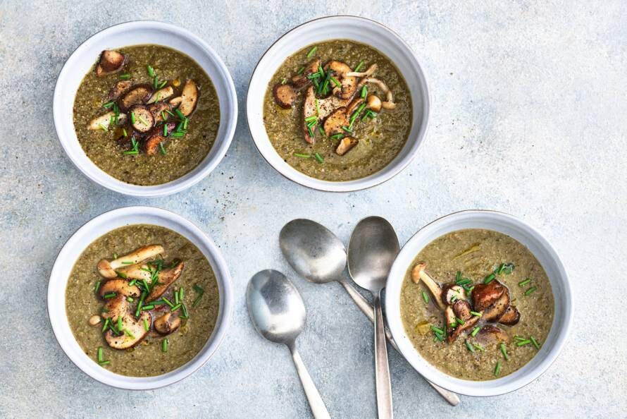 Gezonde champignonsoep recept - Allerhande | Albert Heijn
