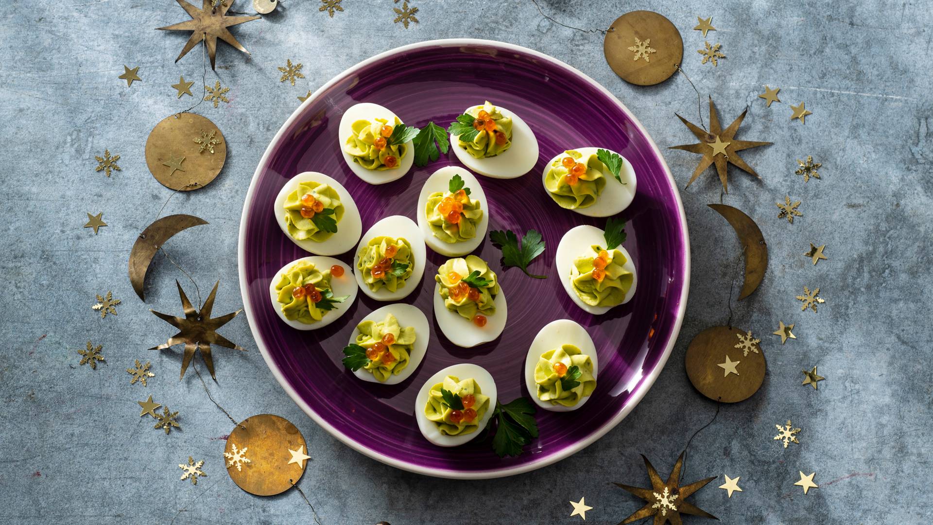 Gevulde eieren met avocado recept - Allerhande | Albert Heijn