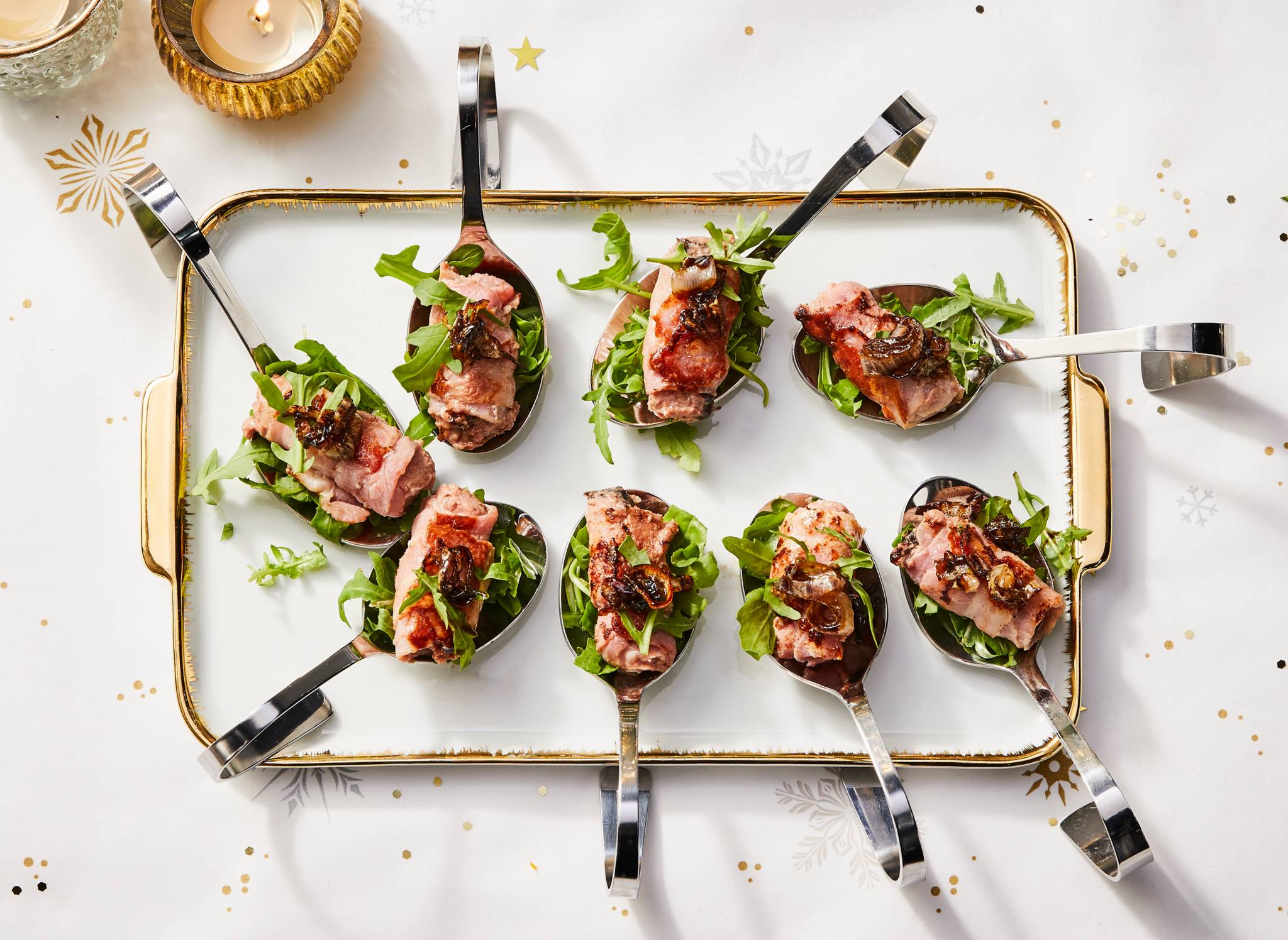 Amuse van paté, spek en gekaramelliseerde sjalot recept - Allerhande ...