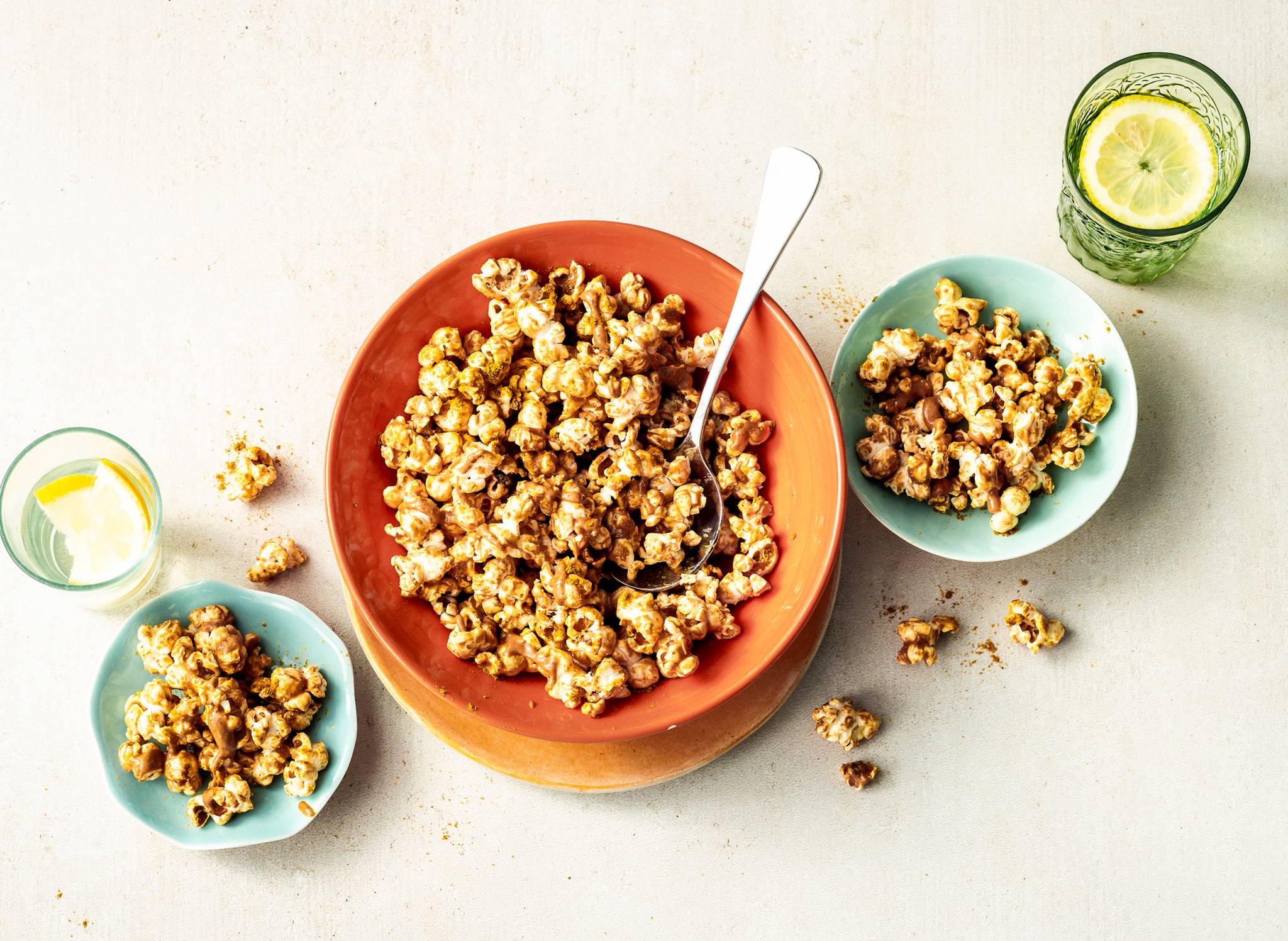 Gezonde pindakaas popcorn recept - Allerhande | Albert Heijn