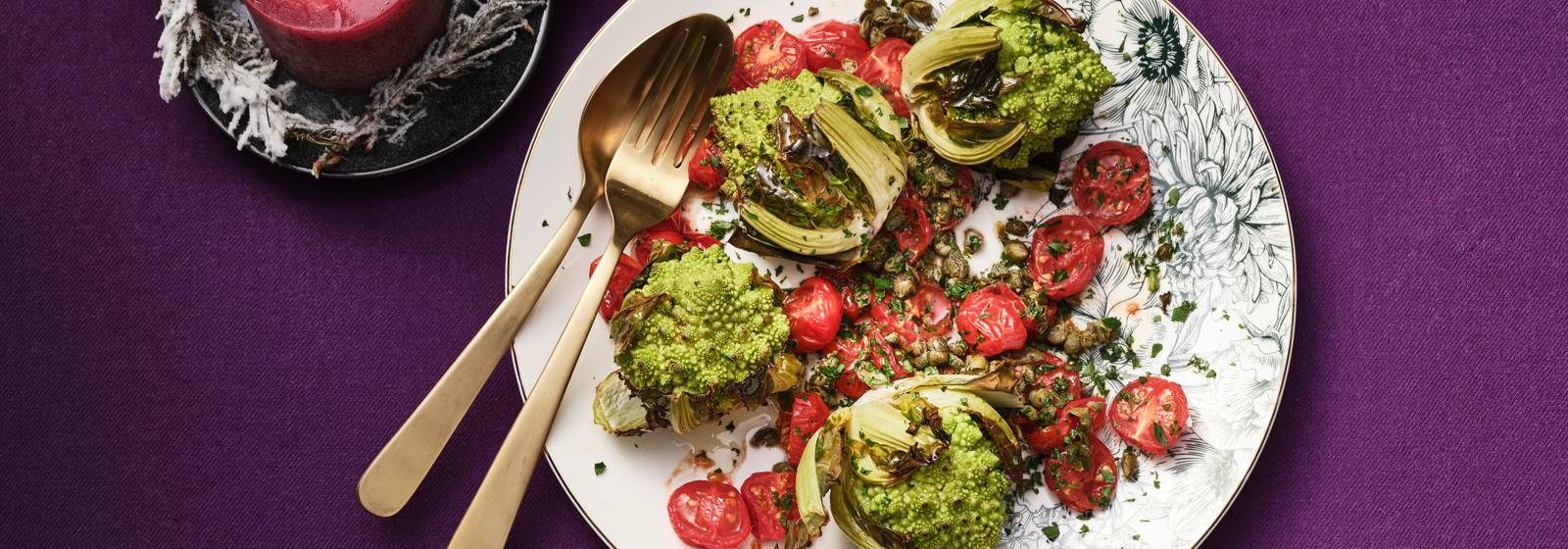 Mini-romanesco met tomaat en kappertjes recept - Allerhande | Albert ...
