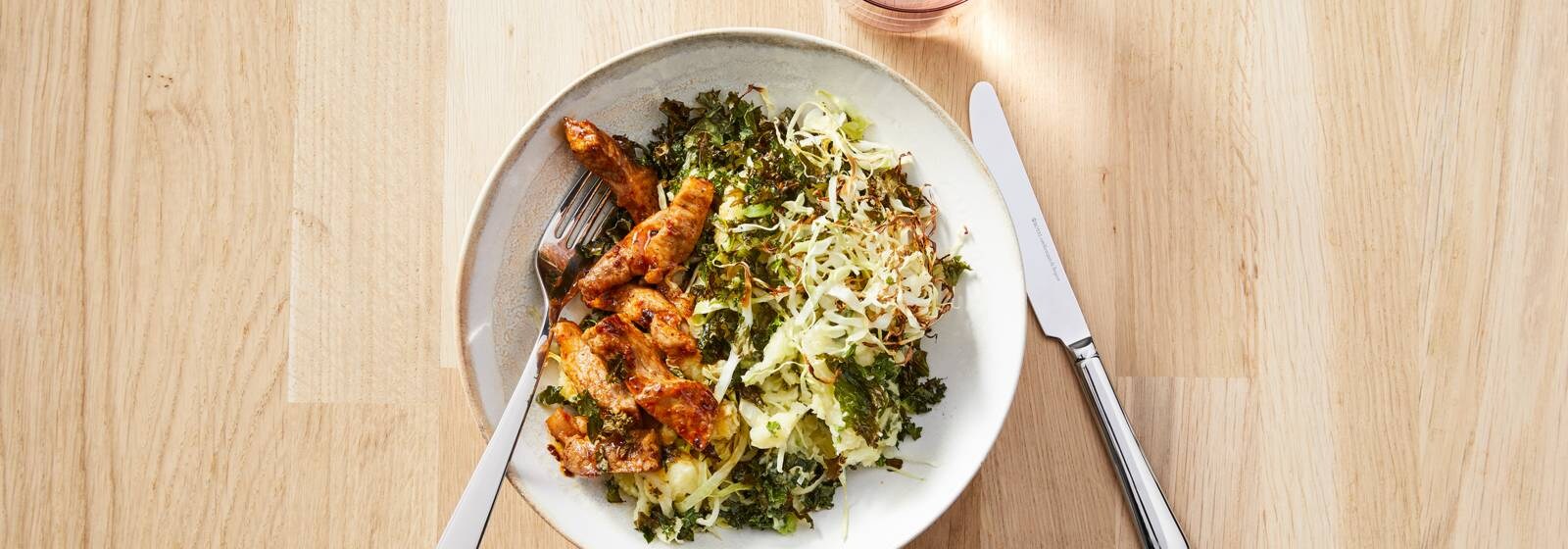 Gezonde boerenkoolstamppot recept - Allerhande | Albert Heijn België