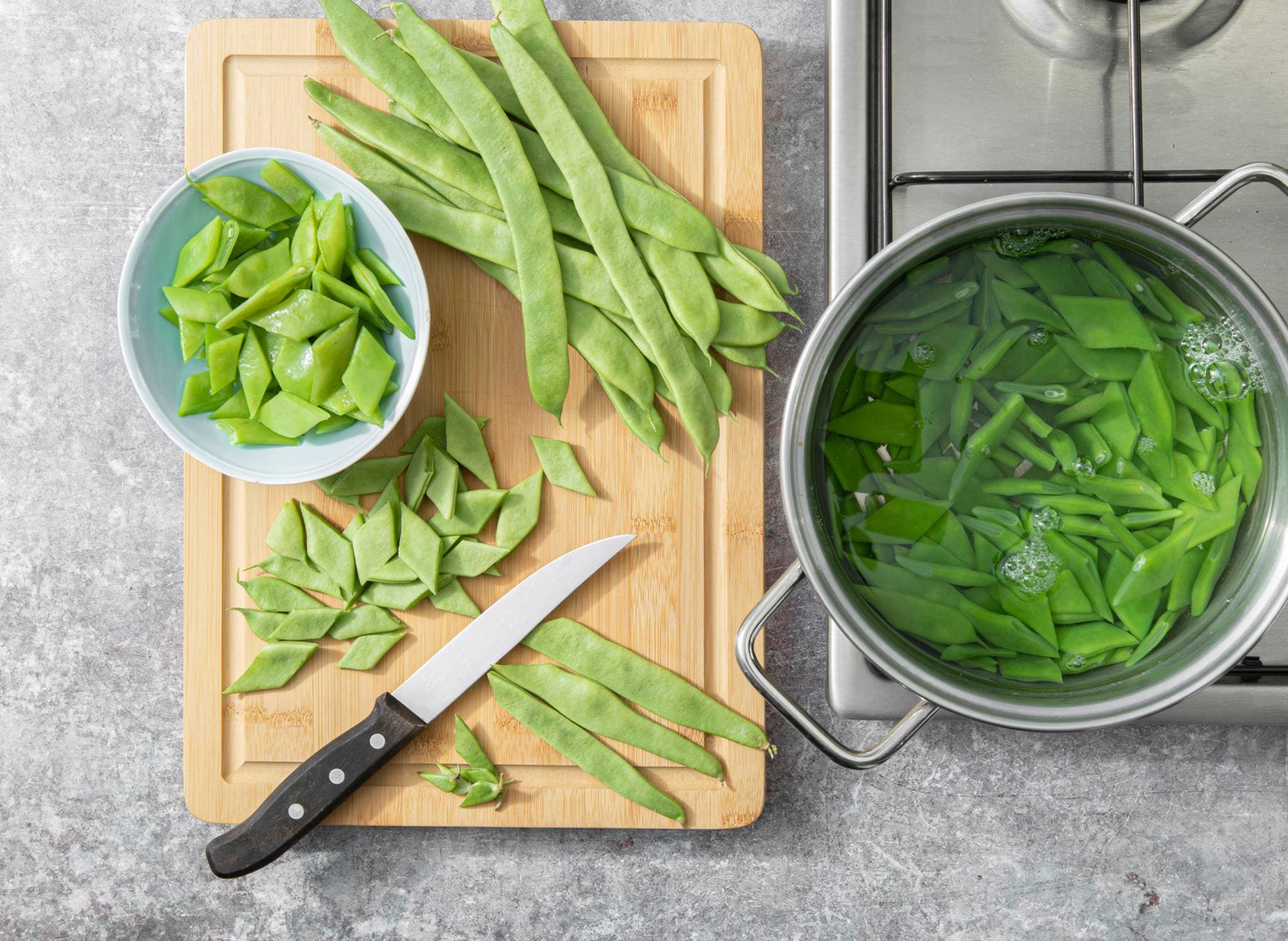 Snijbonen koken recept - Allerhande | Albert Heijn België