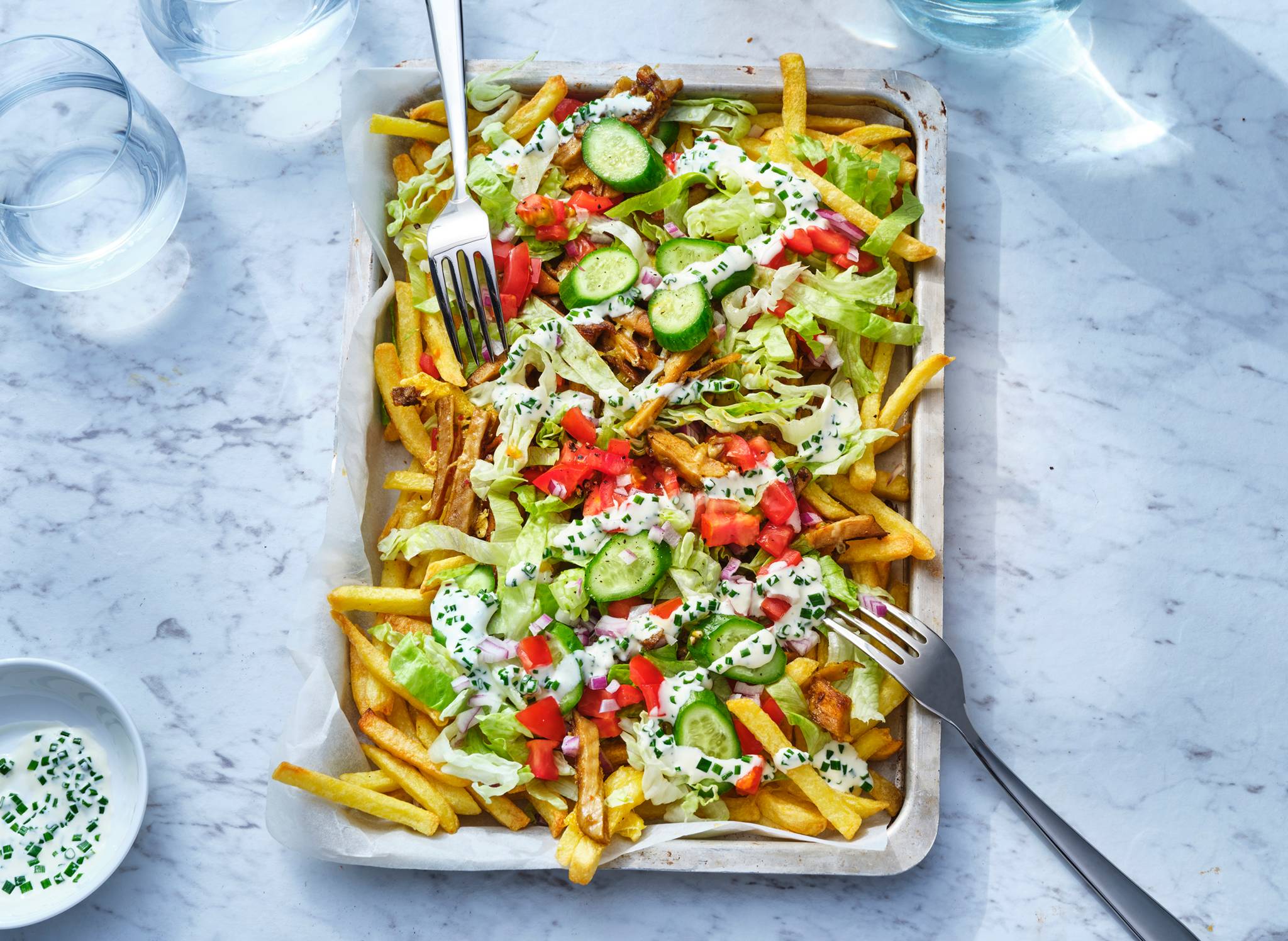 Vega kapsalon recept - Allerhande | Albert Heijn