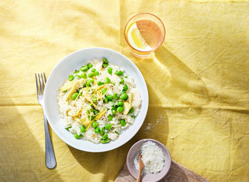 Risotto met zomergroenten recept - Allerhande | Albert Heijn België