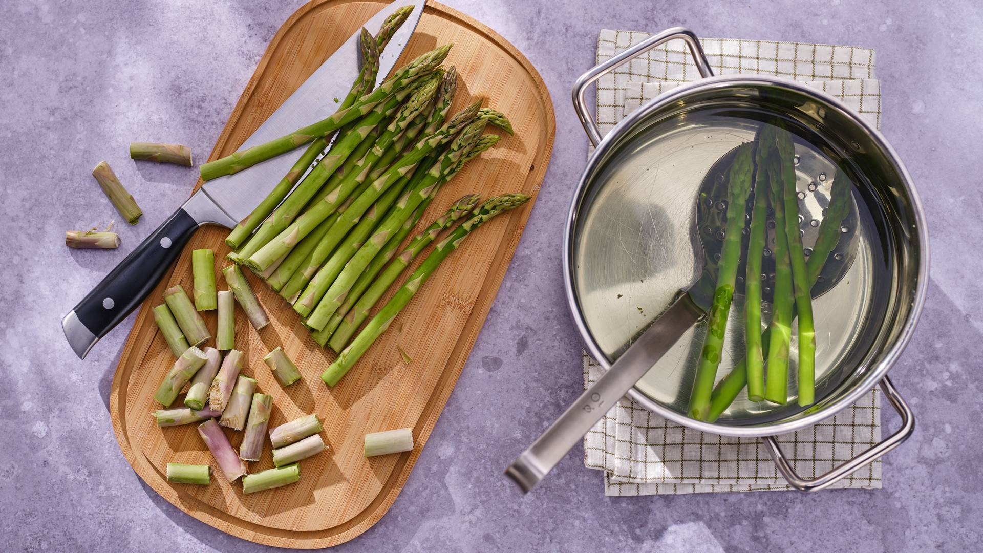 Groene asperges koken recept - Allerhande | Albert Heijn