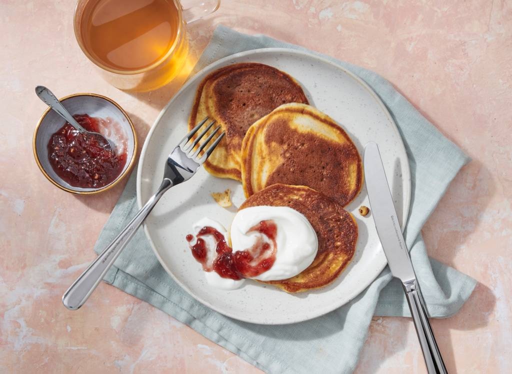 Buttermilk pancakes recept - Allerhande | Albert Heijn