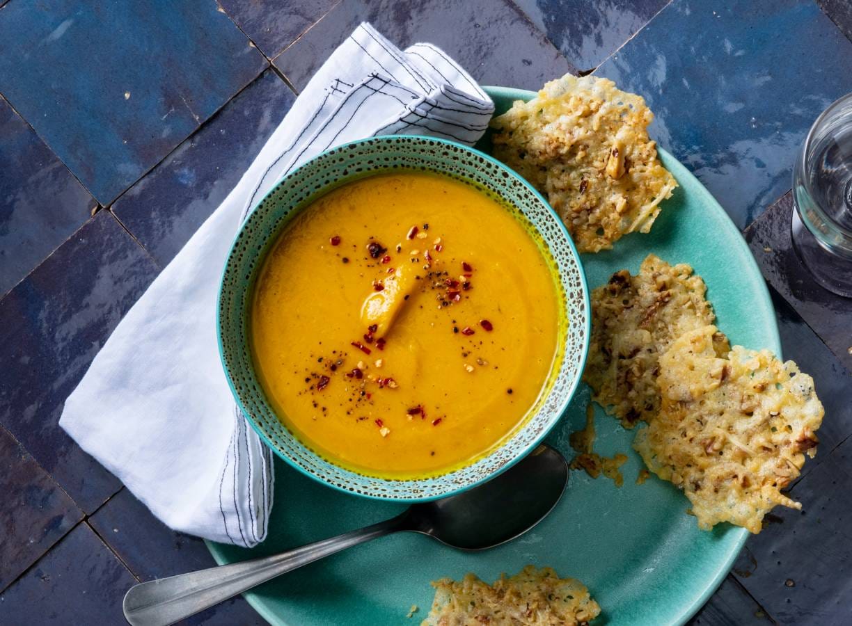 Pompoen-pastinaaksoep recept - Allerhande | Albert Heijn