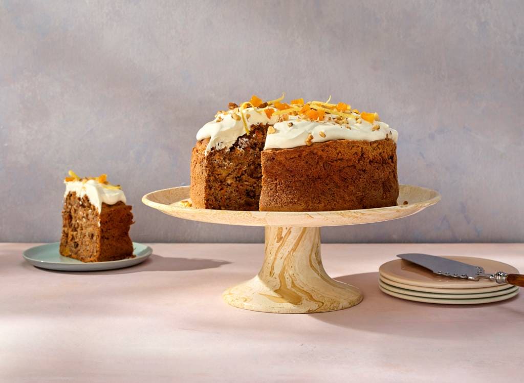 Gezonde worteltaart recept - Allerhande | Albert Heijn