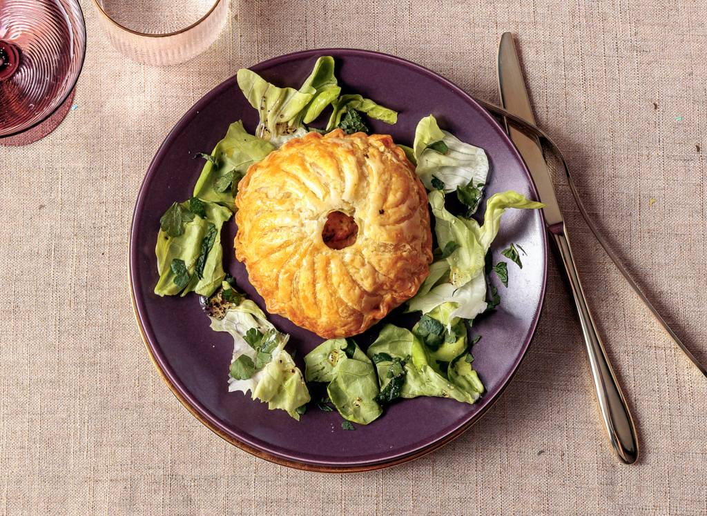 Mini-pithivier met kalkoenragout recept - Allerhande | Albert Heijn