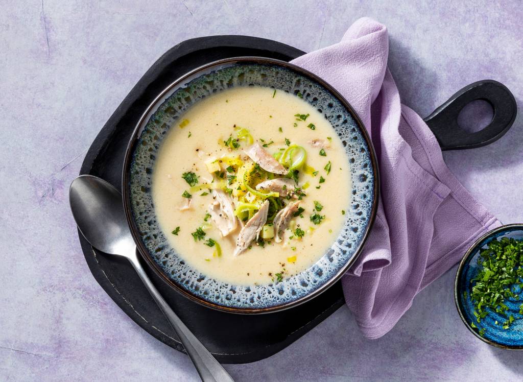 Champignonsoep gebonden recept - Allerhande | Albert Heijn België