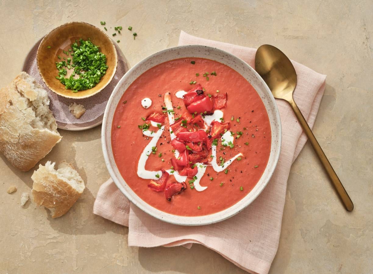 Romige paprikasoep recept - Allerhande | Albert Heijn