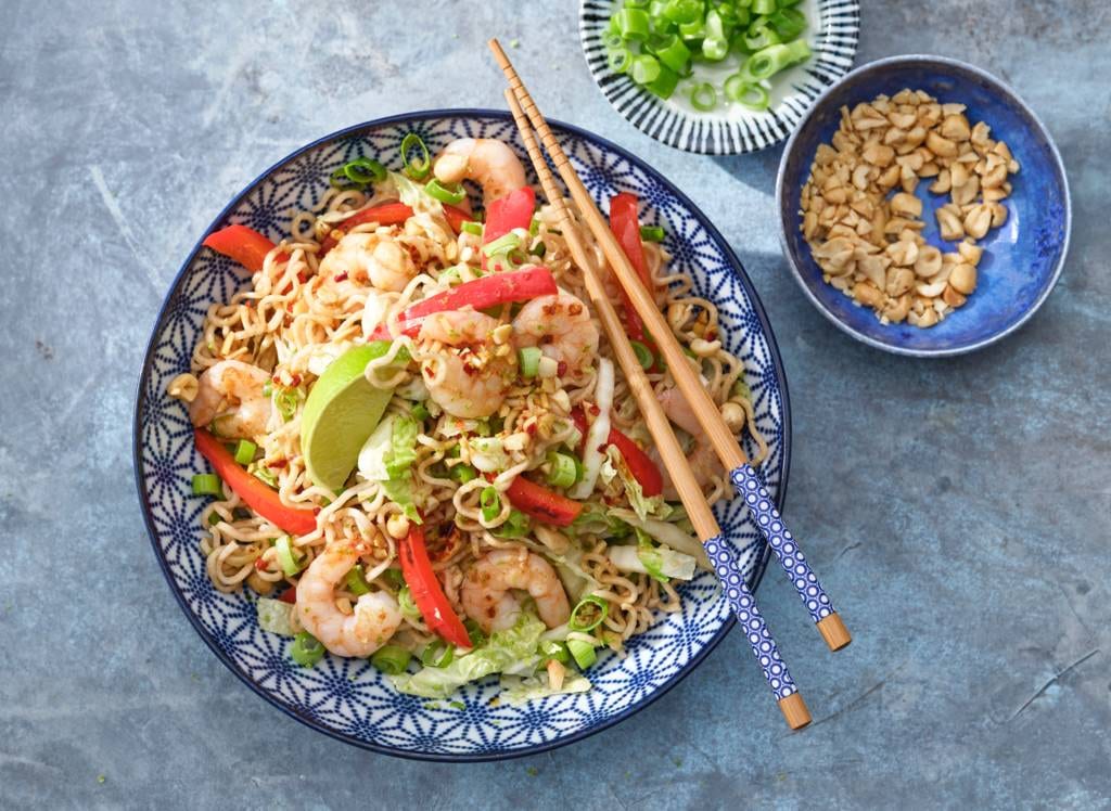 Noedels met Chinese kool en garnalen van Hugo Kennis recept ...