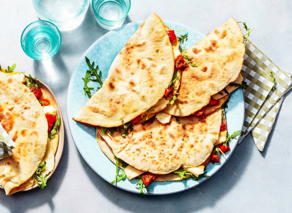 Zelfgemaakte piadina met taleggio recept - Allerhande | Albert Heijn