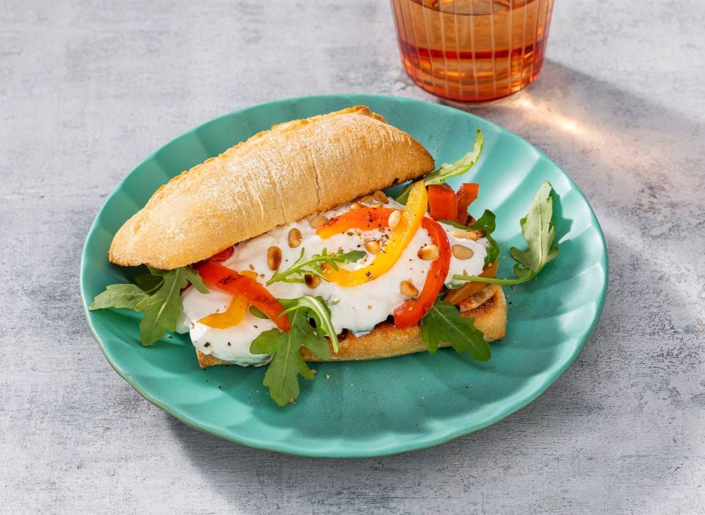 Broodje burrata recept - Allerhande | Albert Heijn