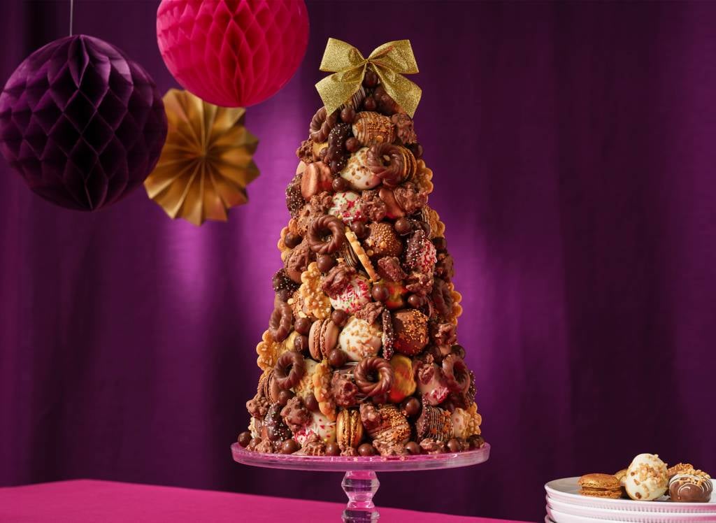 Chocolade-soezenkerstboom recept - Allerhande | Albert Heijn
