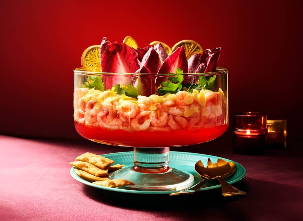 Garnalencocktail-trifle met aperol spritz recept - Allerhande | Albert ...
