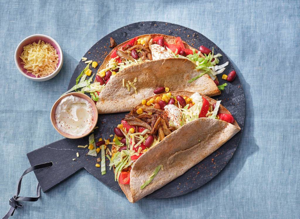 Wraps met kidneybonen recept - Allerhande | Albert Heijn