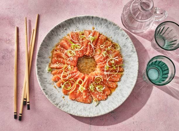 Zalm sashimi recept - Allerhande | Albert Heijn