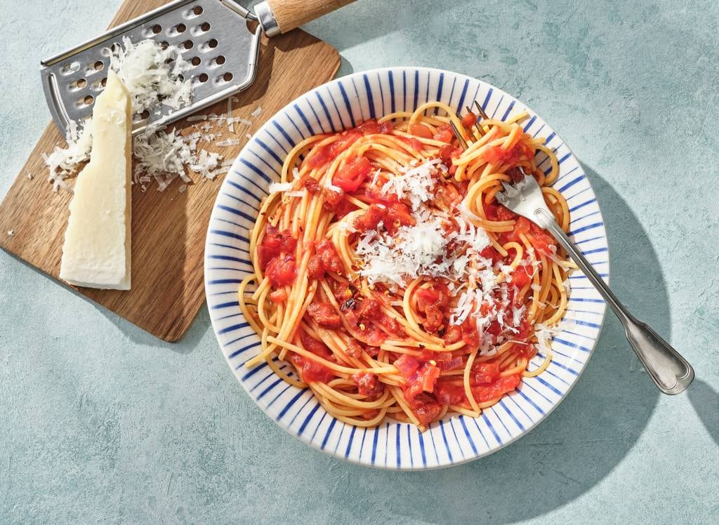 Pasta alla amatriciana recept - Allerhande | Albert Heijn